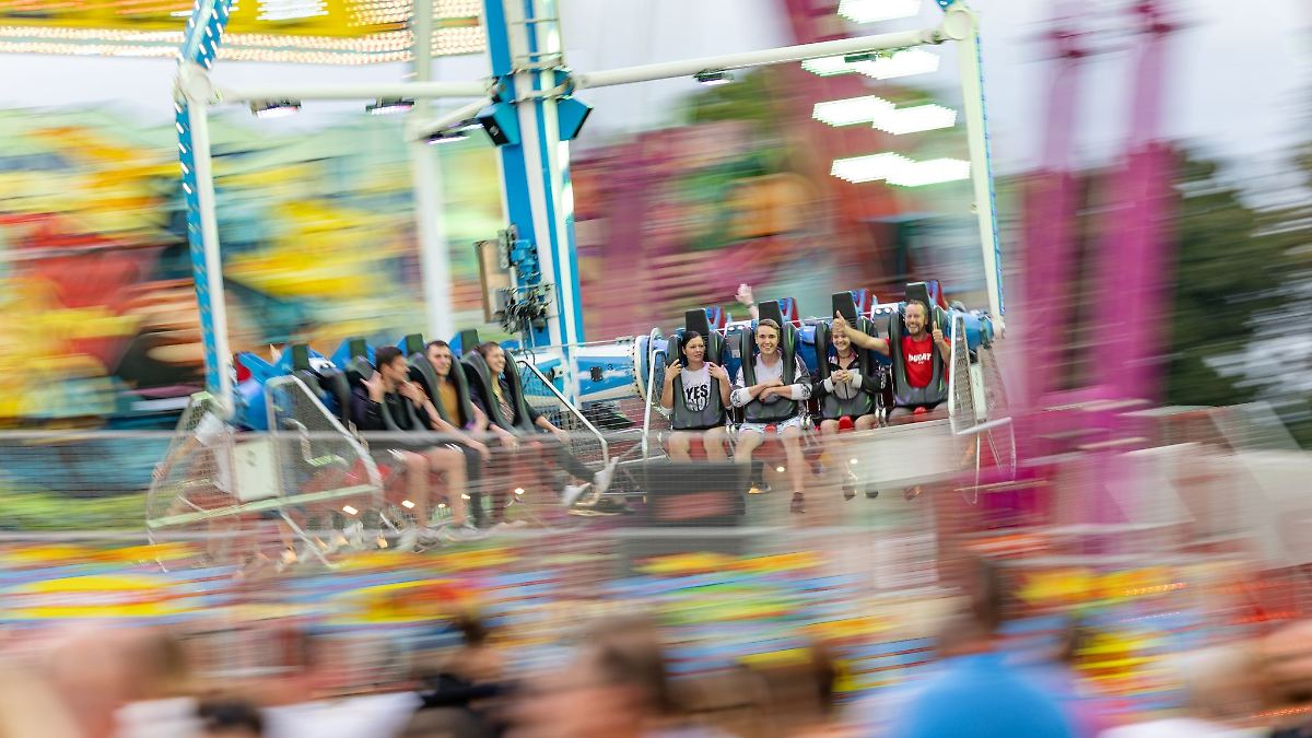 Thüringen: Adrenalin und Tradition auf Thüringens größtem Rummel - n-tv.de