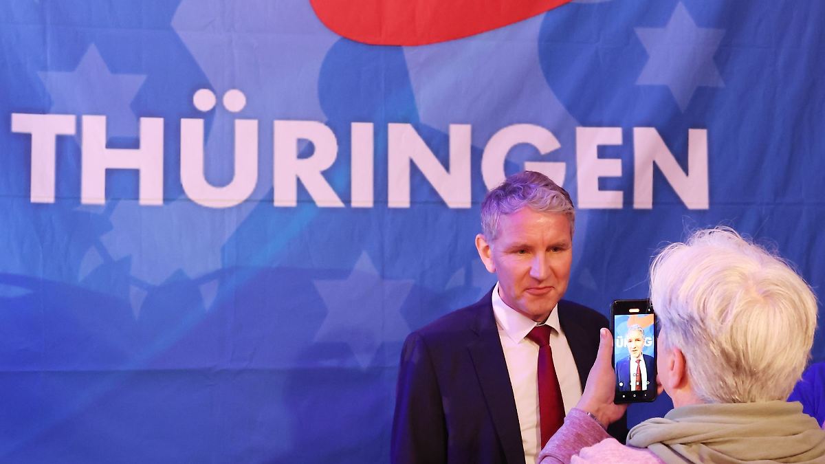 Thüringen: AfD-Chef Höcke zur Landtagswahl 2024: "Der Osten machts" - n ...