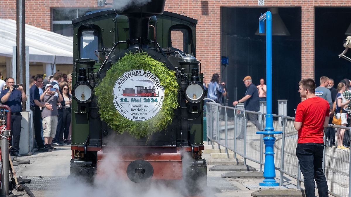 Mecklenburg-Vorpommern: Erlebnislandschaft am Kleinbahnhof Putbus ...