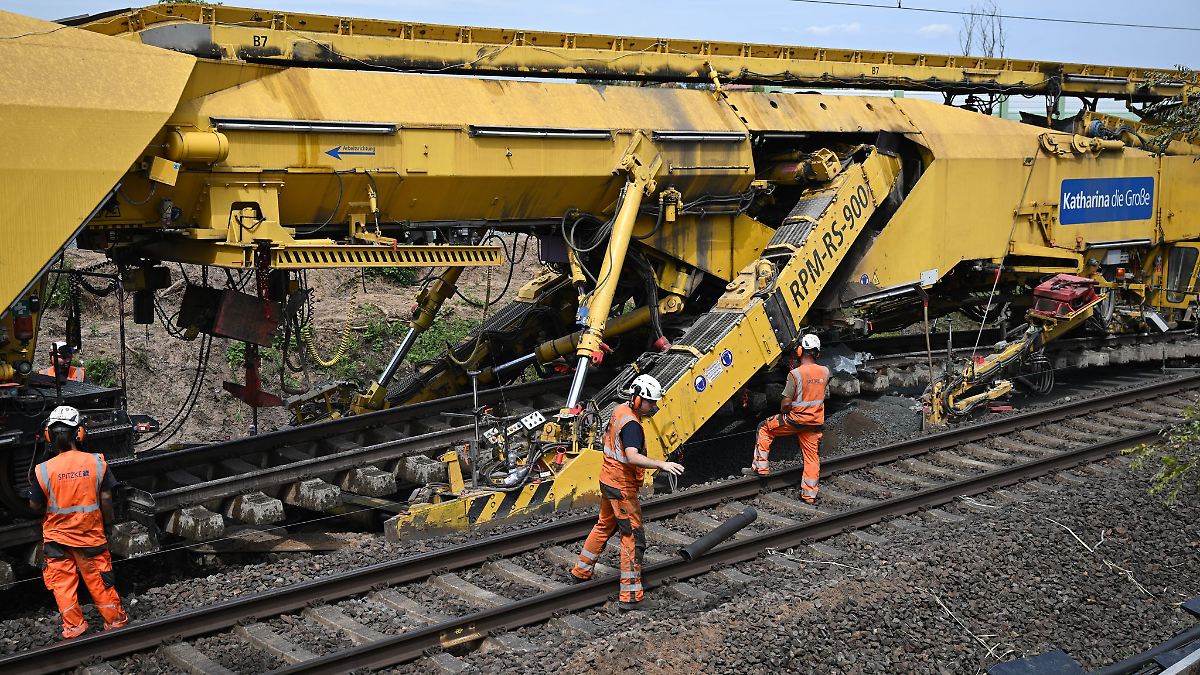 Hessen: "Katharina, die Große" auf Riedbahn im Einsatz - n-tv.de