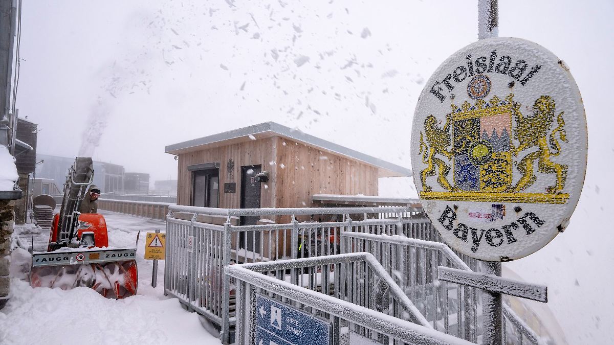 Bayern: Neuschnee in den bayerischen Alpen - Starker Regen erwartet - n ...