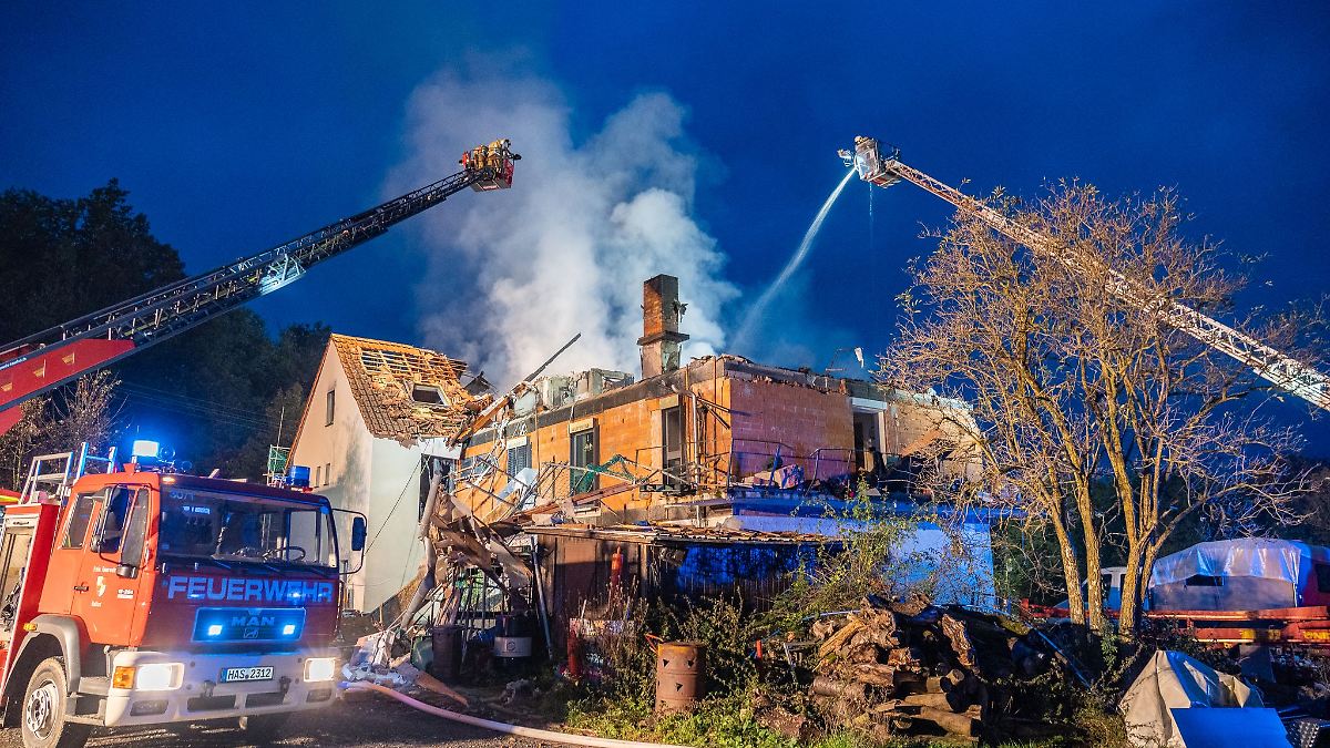Bayern: Explosion in Wohnhaus - Leichnam entdeckt - n-tv.de
