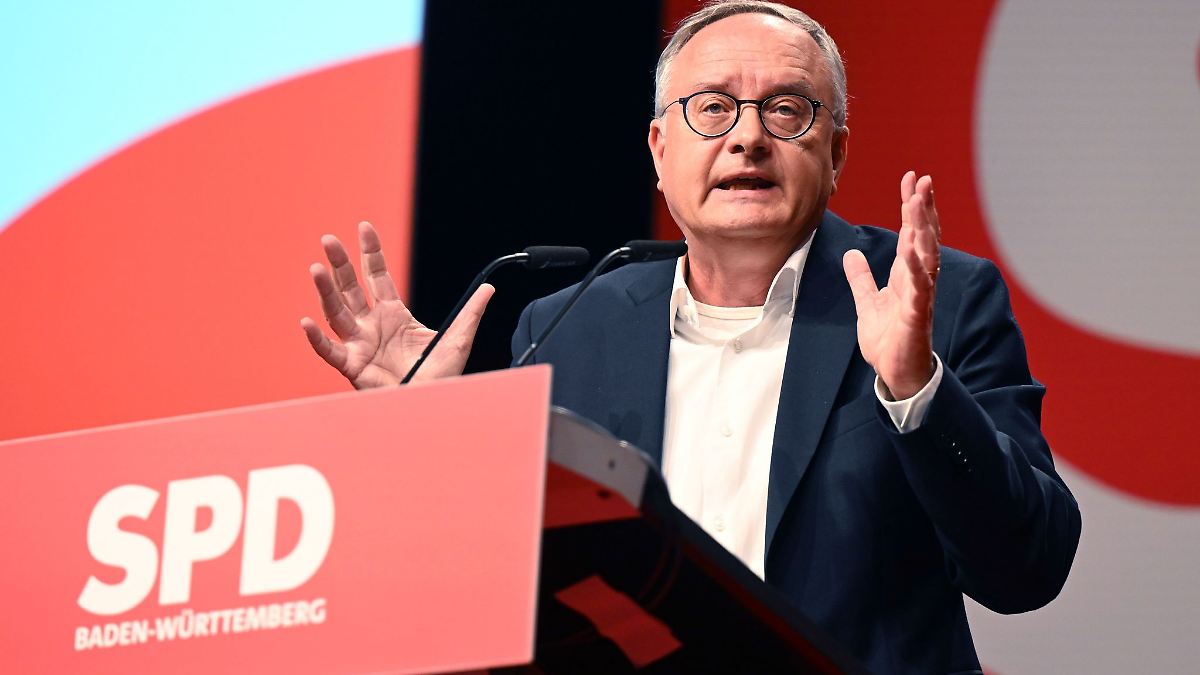Baden-Württemberg: Südwest-SPD bestätigt Stoch mit 93,9 Prozent als ...