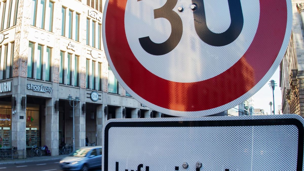 Berlin & Brandenburg: Abschied von Tempo 30 - wegen sauberer Luft - n-tv.de