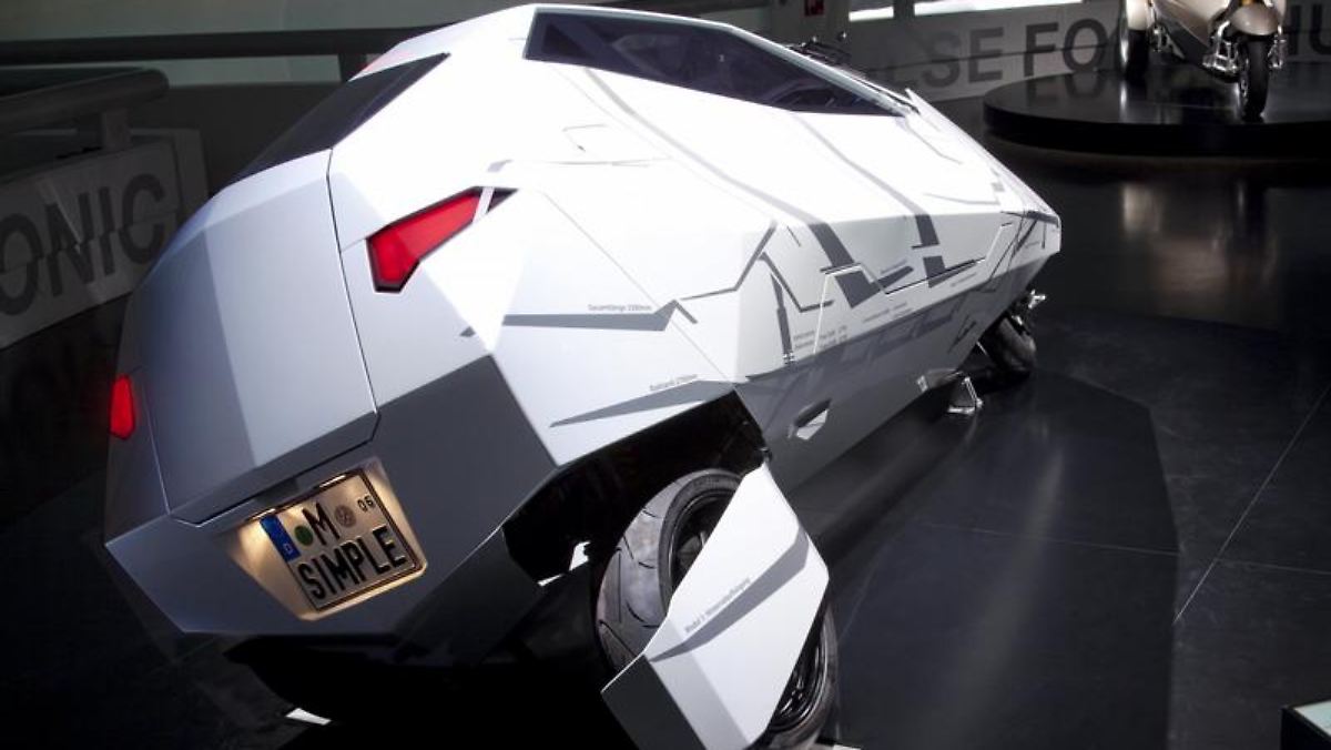 Zwischen Auto und Motorrad: BMW-Studie "Simple" - n-tv.de