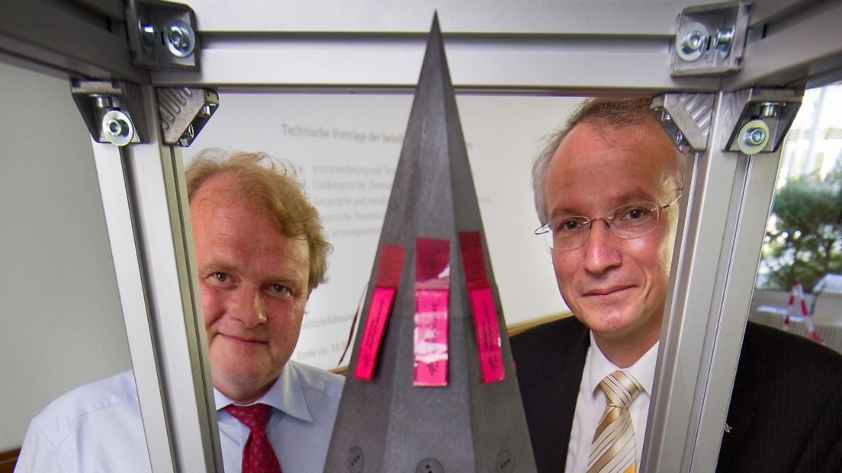 Kantige Zukunft der Raumfahrt: DLR präsentiert "Shefex II" - n-tv.de