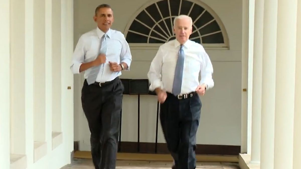 "It's time to move": Barack Obama joggt durchs Weiße Haus - n-tv.de