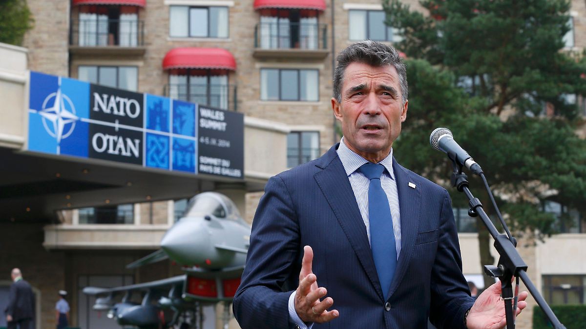 Nato-Gipfel im Zeichen der Krise: Rasmussen: "Russland greift Ukraine ...