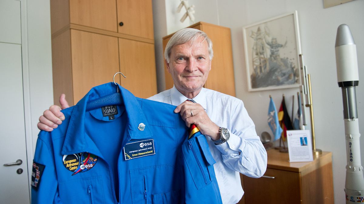 "Raumfahrt aus Leidenschaft": Ernst Messerschmid würde noch mal fliegen - n-tv.de