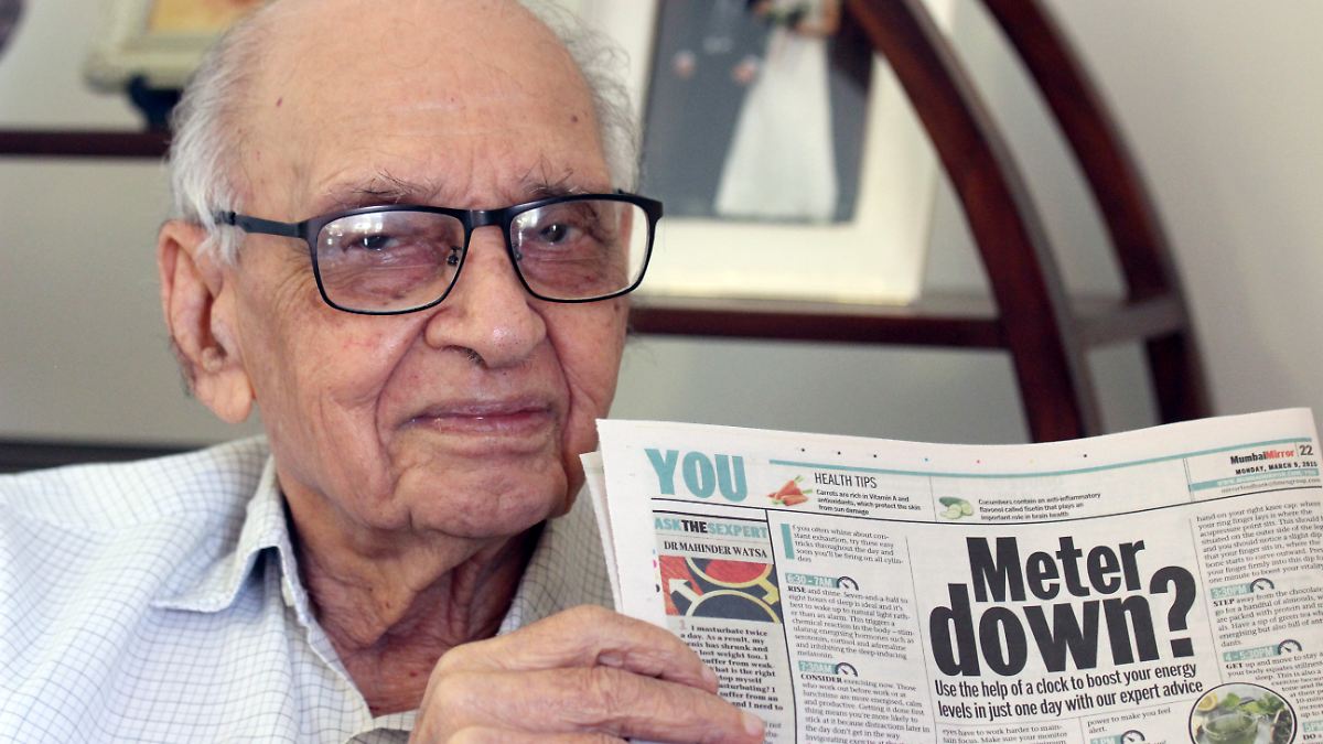 Indiens Dr. Sommer: Sex-Guru gibt mit 91 Jahren noch Tipps - n-tv.de