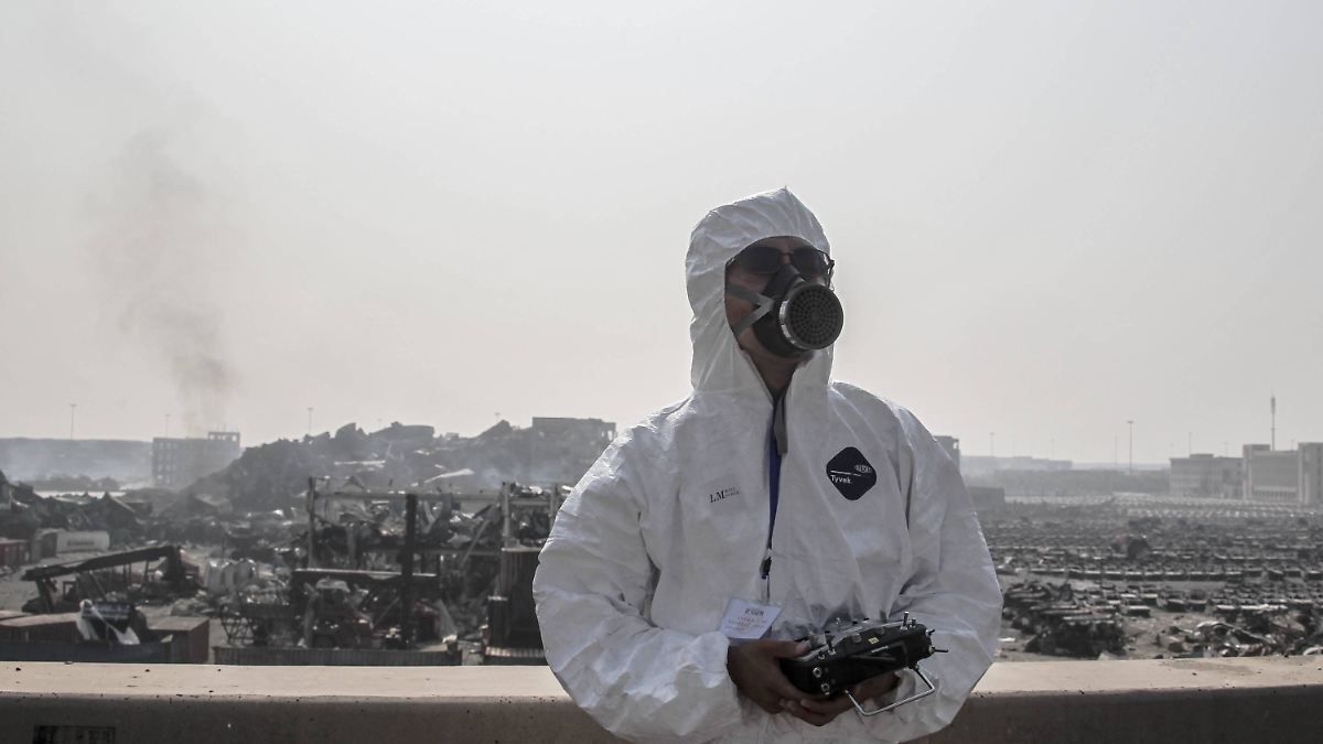 Unsichtbare Gefahr über Tianjin: Natriumcyanid - das tödliche Gift - n ...