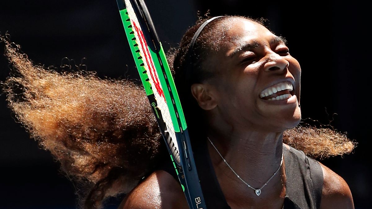 Locker ins Melbourne-Halbfinale: Serena Williams gibt sich keine Blöße ...