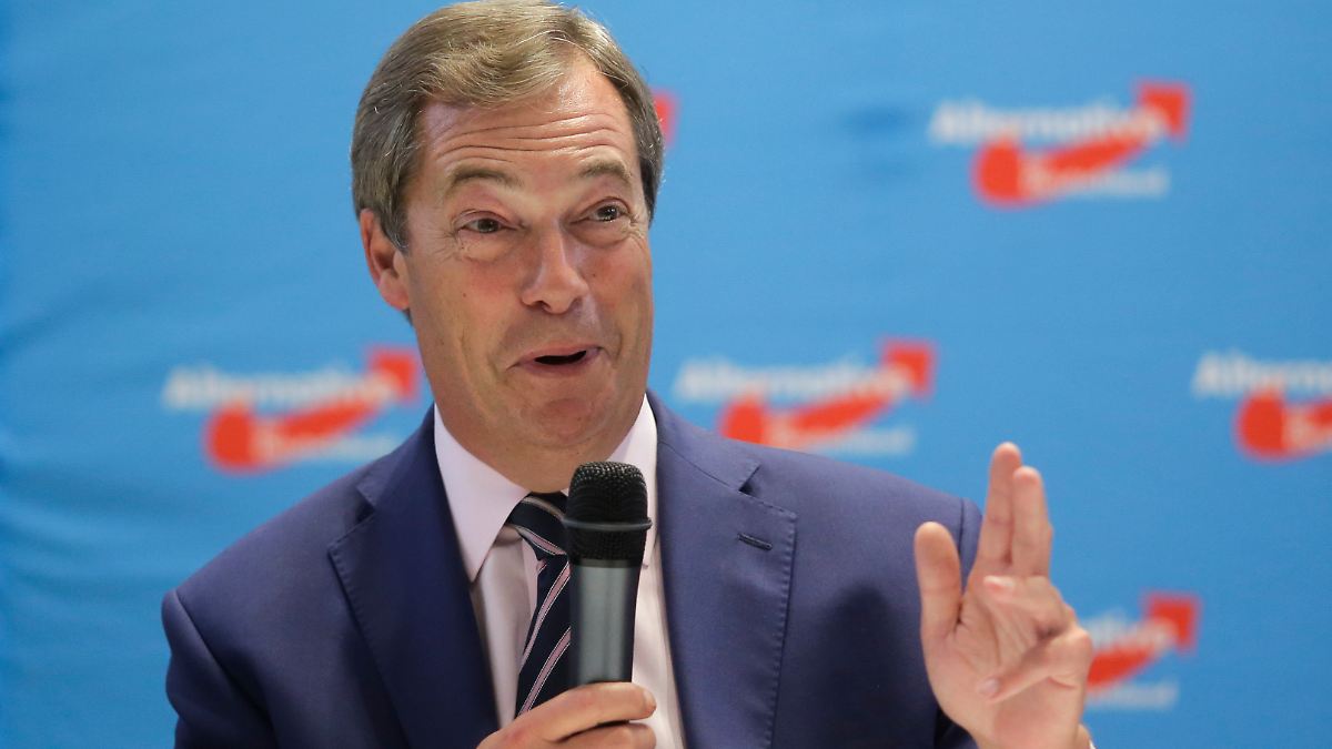 Nigel Farage bei der AfD: "Wenn einer von unseren so reden könnte" - n ...