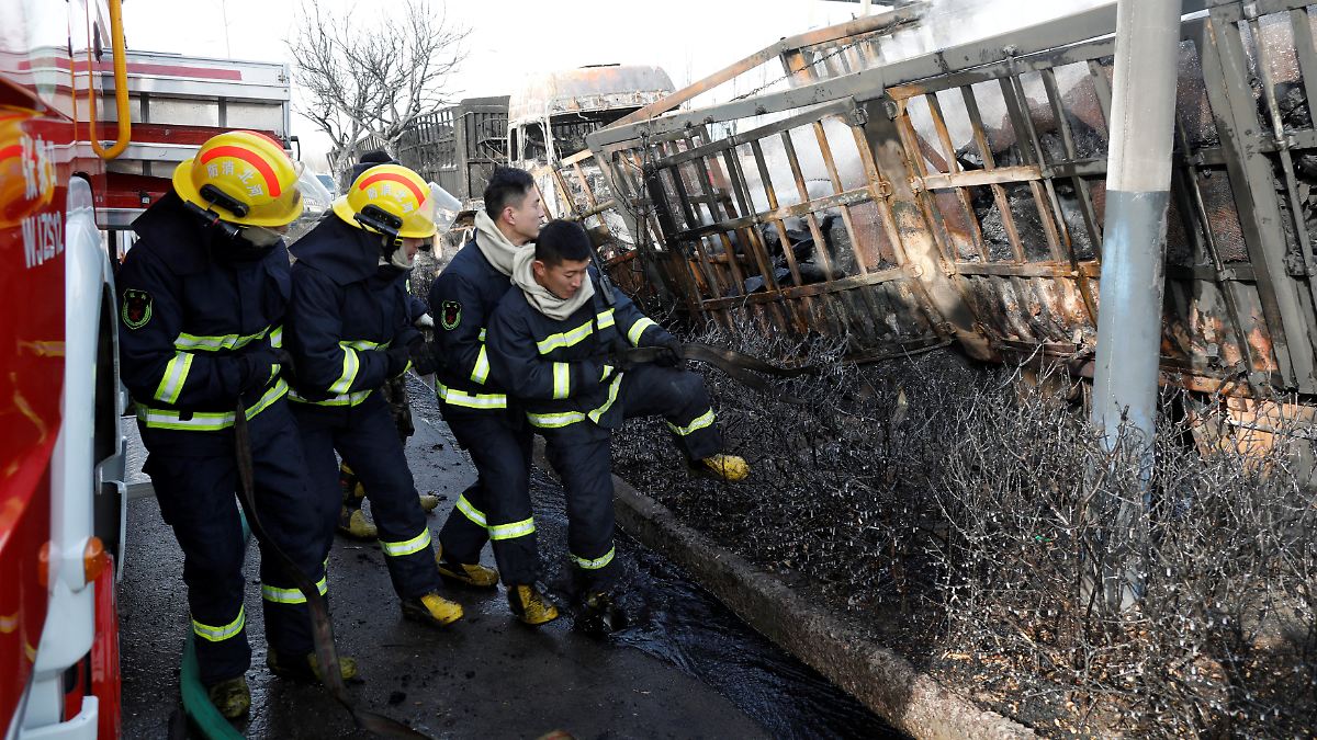 Unglück in China: 22 Tote bei Chemiewerk-Explosion - n-tv.de