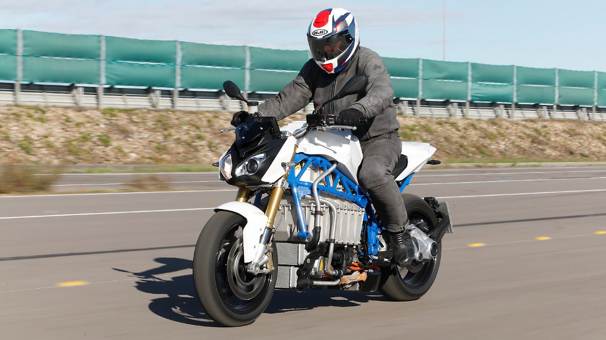 "Wir nutzen die Zeit": E-Motorrad-Prototyp von BMW - n-tv.de