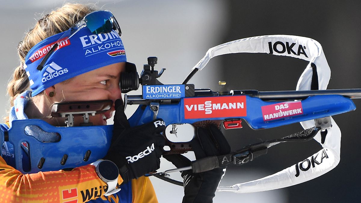 Herrmann mit vier Schießfehlern: Hinz verpasst Gold-Coup um zwei Sekunden - n-tv.de