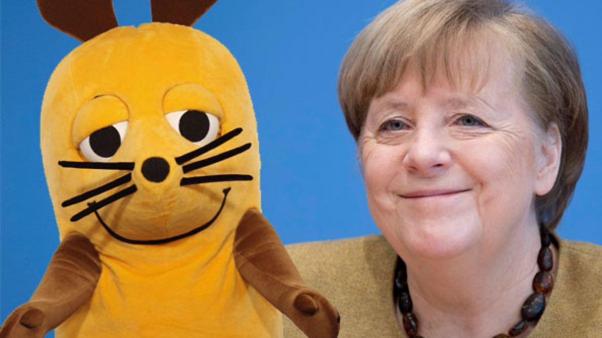 Der Tag: Angela Merkel bei der "Sendung mit der Maus"? - n-tv.de