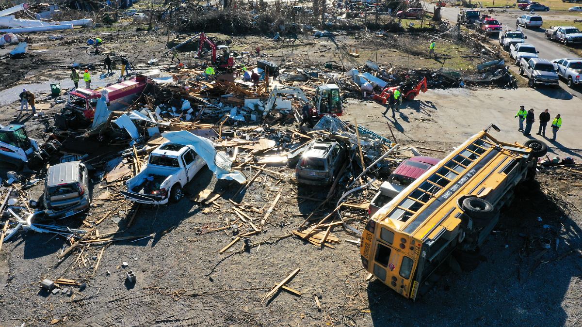 Hoffnung in den USA: Weniger Tote nach Tornado als befürchtet - n-tv.de
