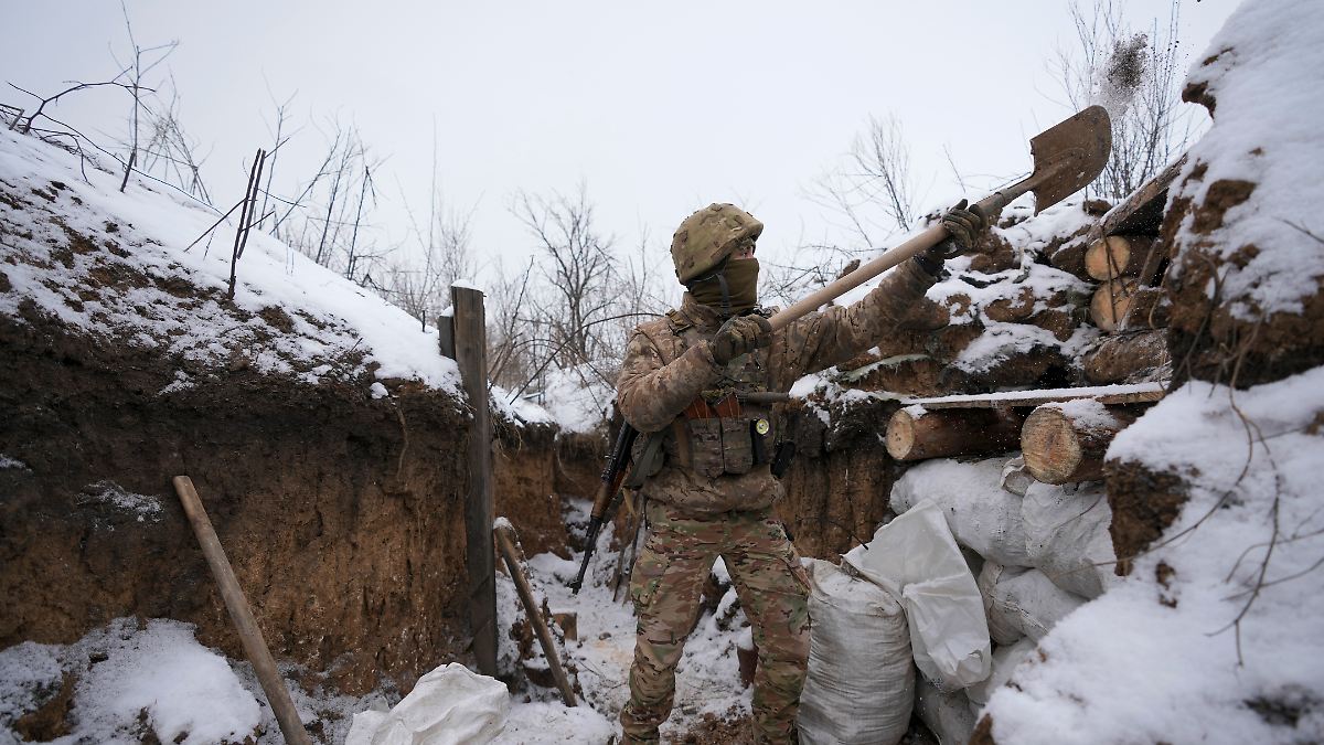 Infografik: Karte: Die Lage der Ukraine - n-tv.de