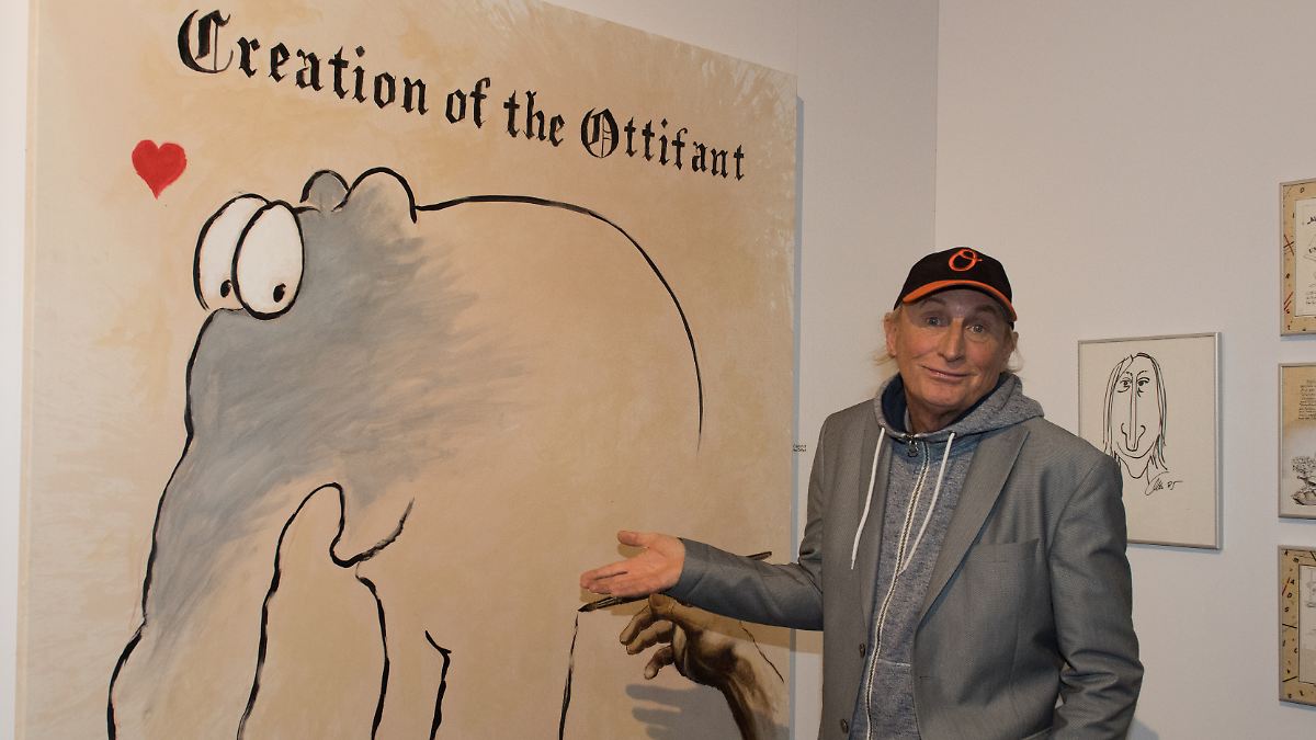 Schöpfer ist begeistert: Otto Waalkes' Ottifant steht im Online-Duden ...