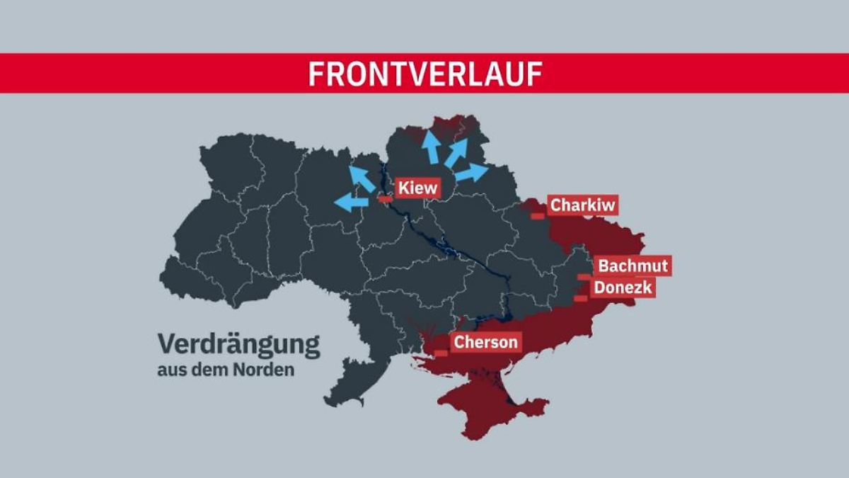 "Wunder von Kiew" als Wendepunkt: Animation: So hat sich die Front im ...