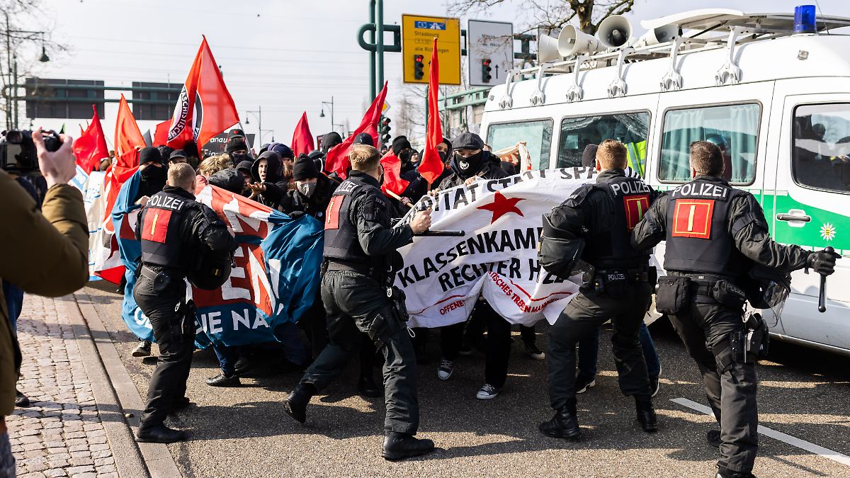 Demo gegen AfD-Parteitag in Offenburg: Mehrere Verletzte bei ...