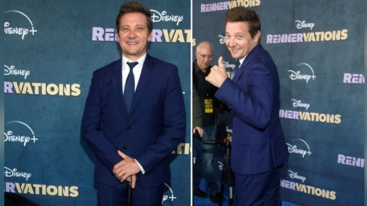 Der Tag: "Noch etwas ramponiert, aber": Jeremy Renner schon wieder auf ...