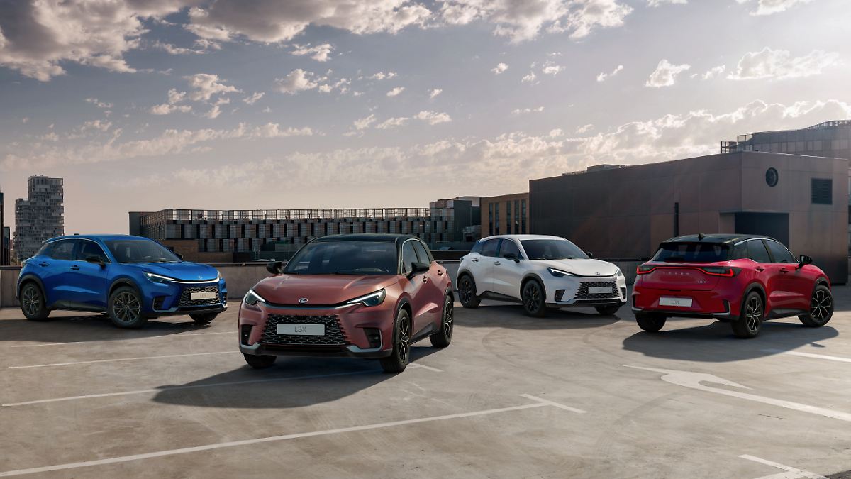 Vorstellung des Lexus LBX – "Baby-Lexus" will Europa erobern - n-tv.de