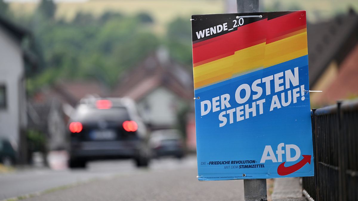 Wahlen in Ostdeutschland: Politikwissenschaftler hält "Triumphzug der AfD" für möglich - n-tv.de