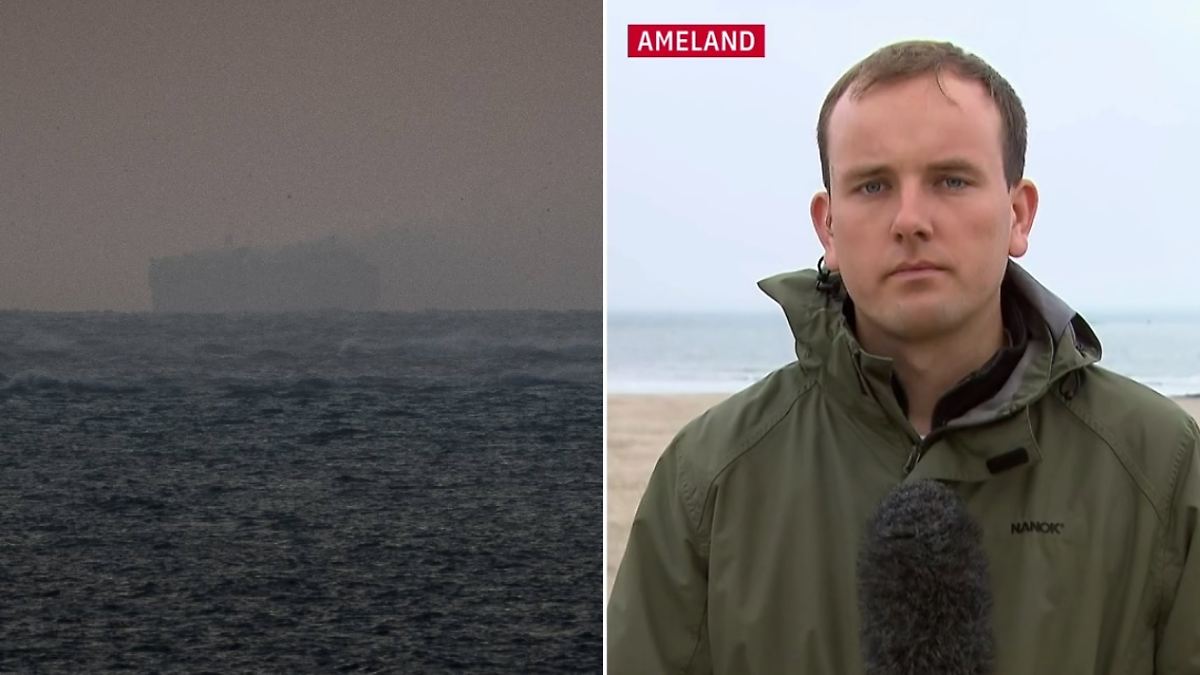 Jagels: Experten wollen auf Schiff: Brennender Frachter "ist etwa 30 ...