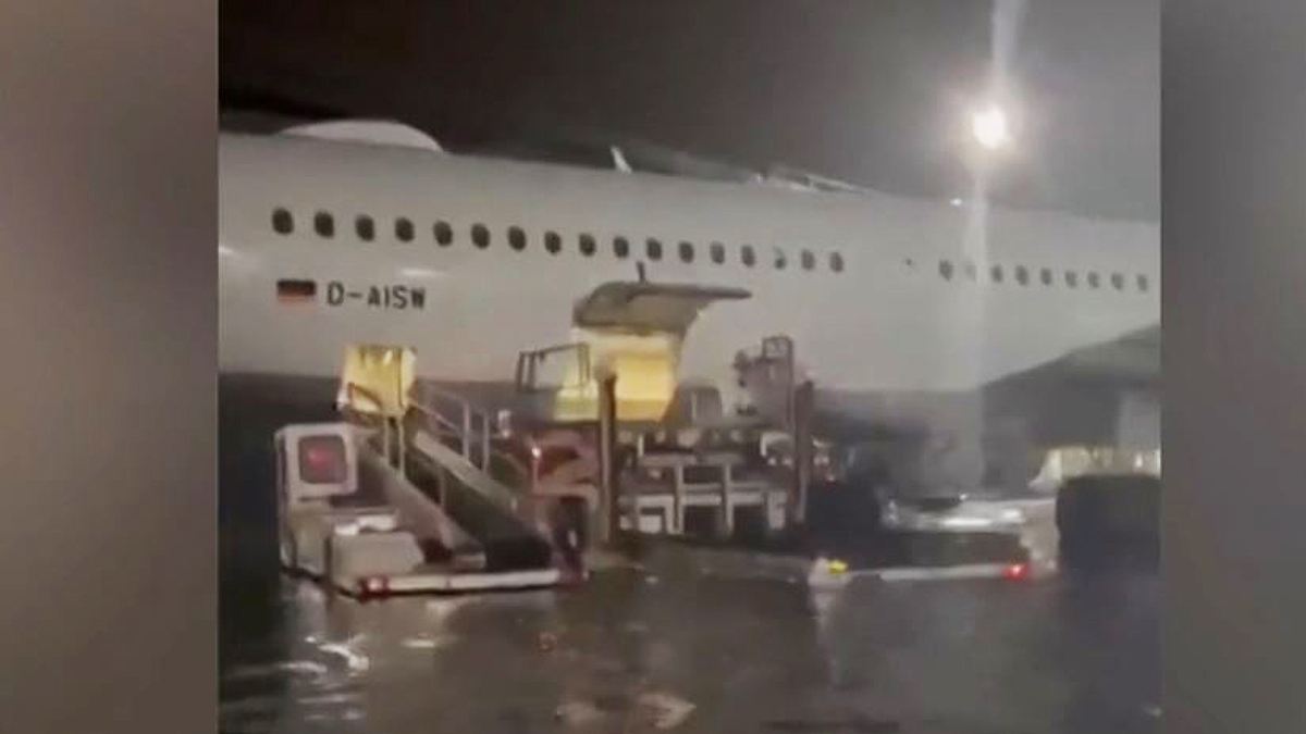 Flughafen Frankfurt Unwetterwarnung