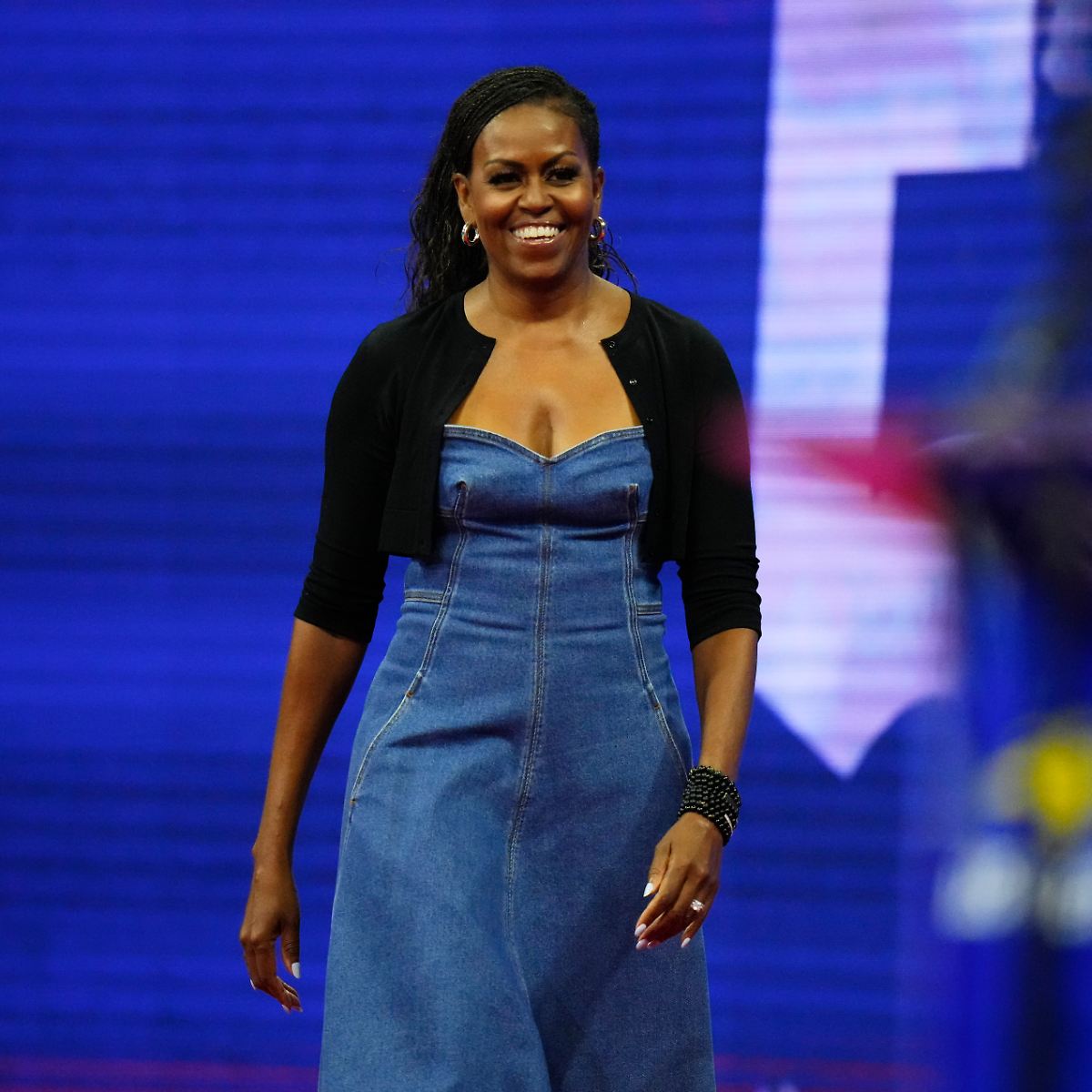 Michelle Obama Zus Barack I Michelle Obama Popierają Kandydaturę