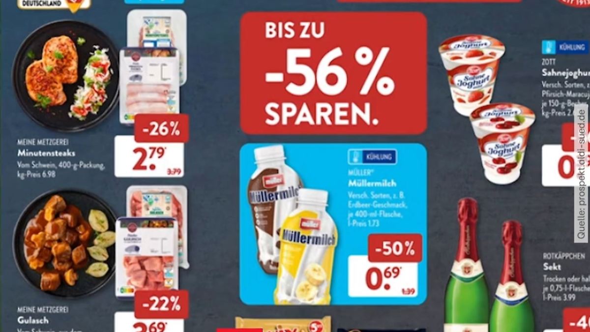 Angebotsschlacht zum Wochenstart: Supermärkte reduzieren Preise ...