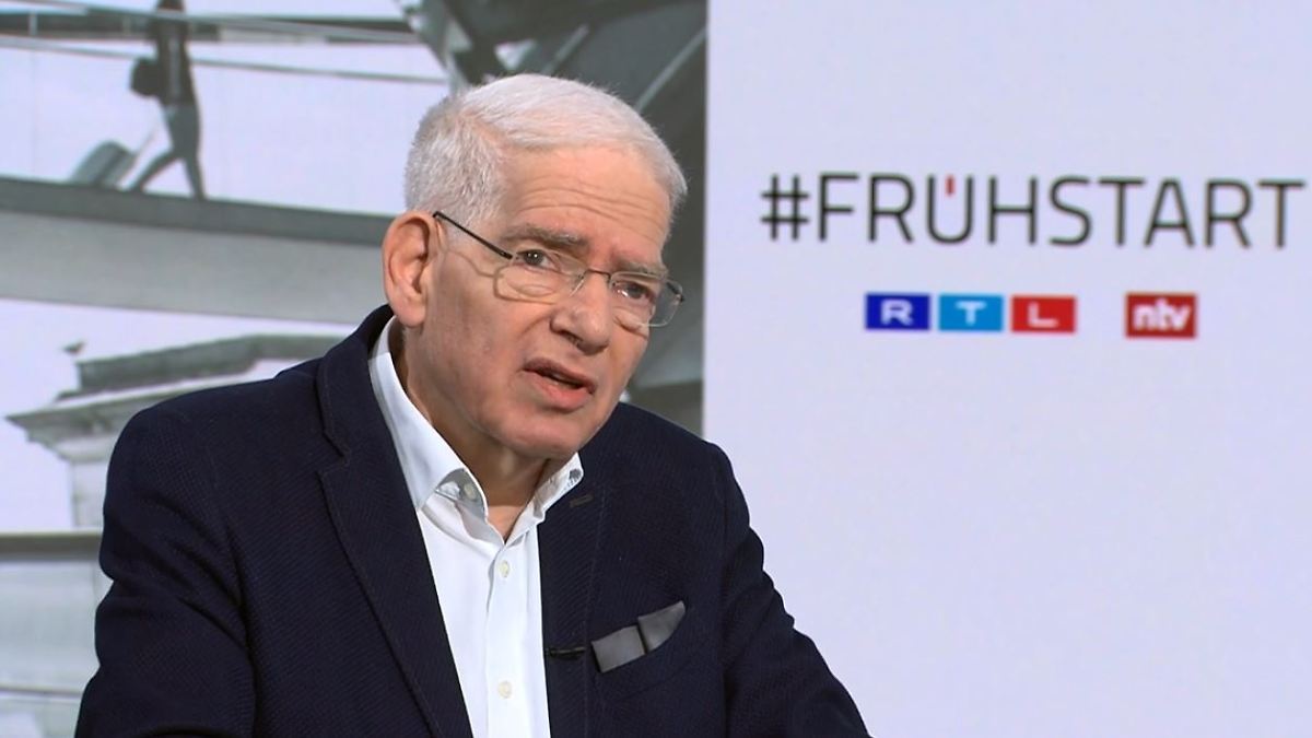 Josef Schuster im "Frühstart": Zentralrat der Juden würdigt Habeck ...