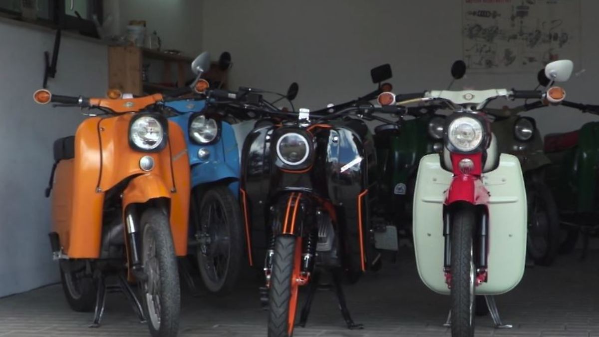 Sogar Anfragen aus dem Ausland: "Simson Leasing" verleiht Kult-Mopeds ...