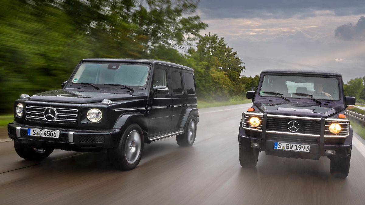 V8-Jubiläum bei der G-Klasse: Legendärer Mercedes 500 GE bekommt H ...