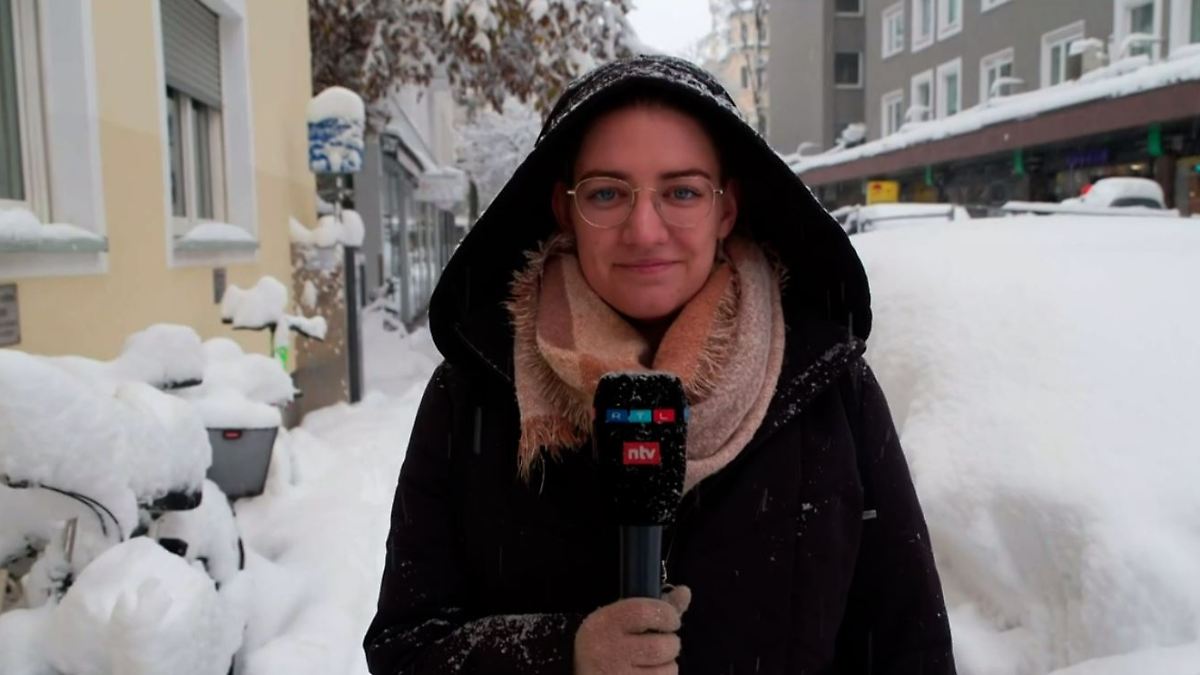 ntv-Reporterin im Schneechaos: "Münchens Hauptbahnhof ist nicht mehr ...