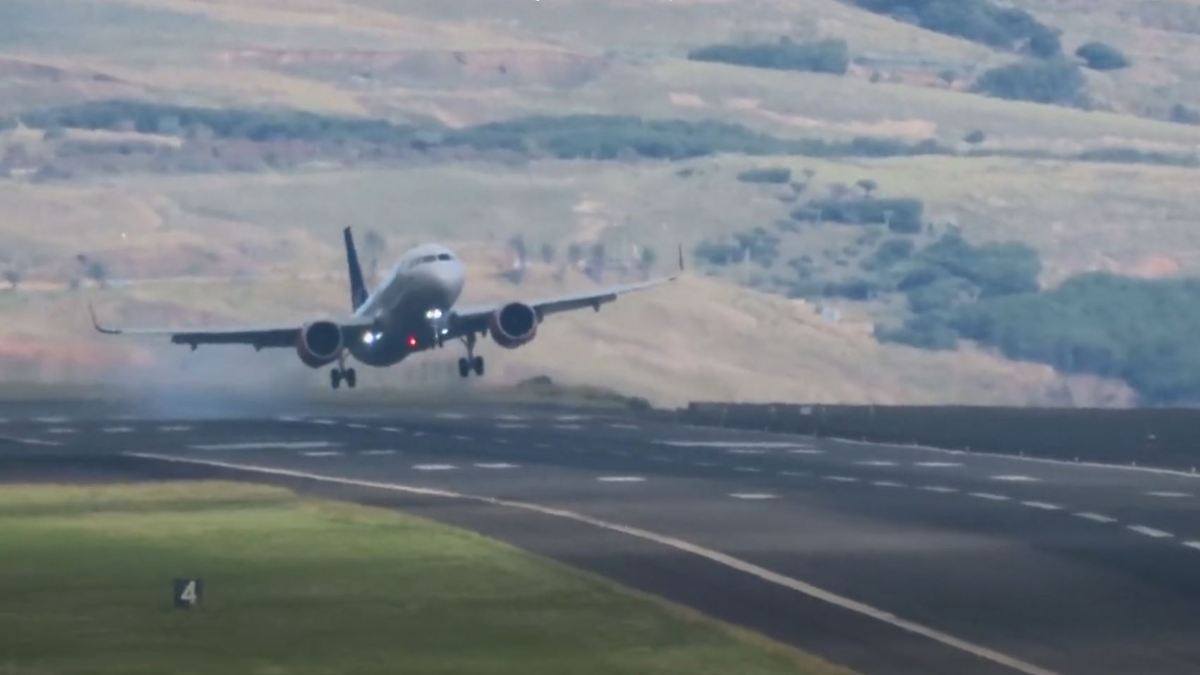 Der Tag: Landender Airbus schlingert sich zurück in die Luft - n-tv.de