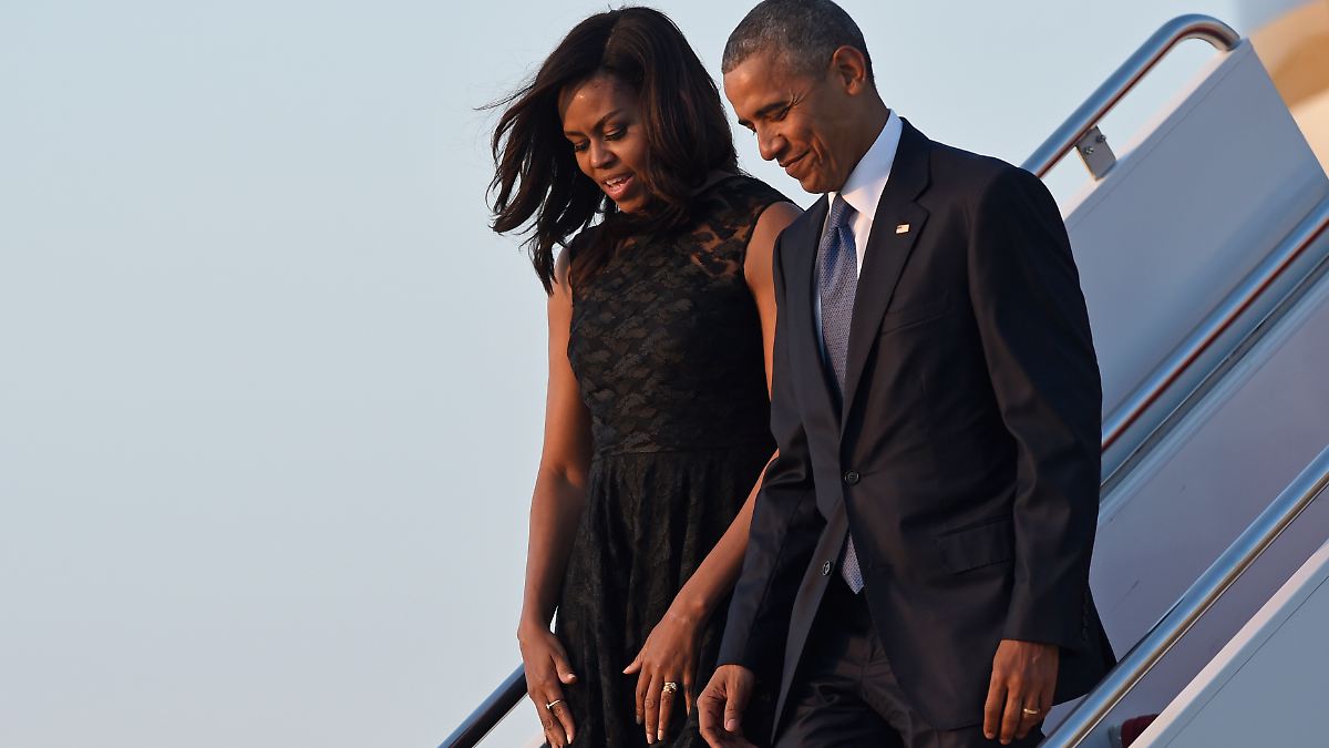 Michelle Obama gratuliert Ehemann Barack zum 63. Geburtstag - n-tv.de