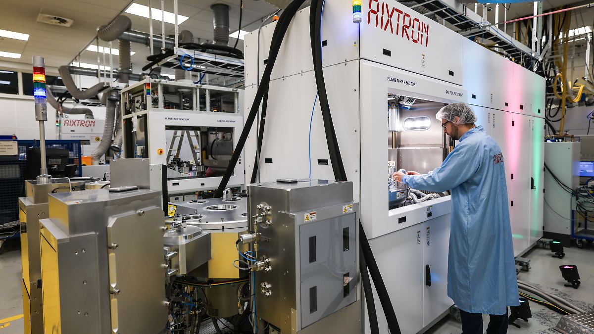 Konzern erwartet Wachstumswelle: Aixtron blickt nach oben - Aktie ...