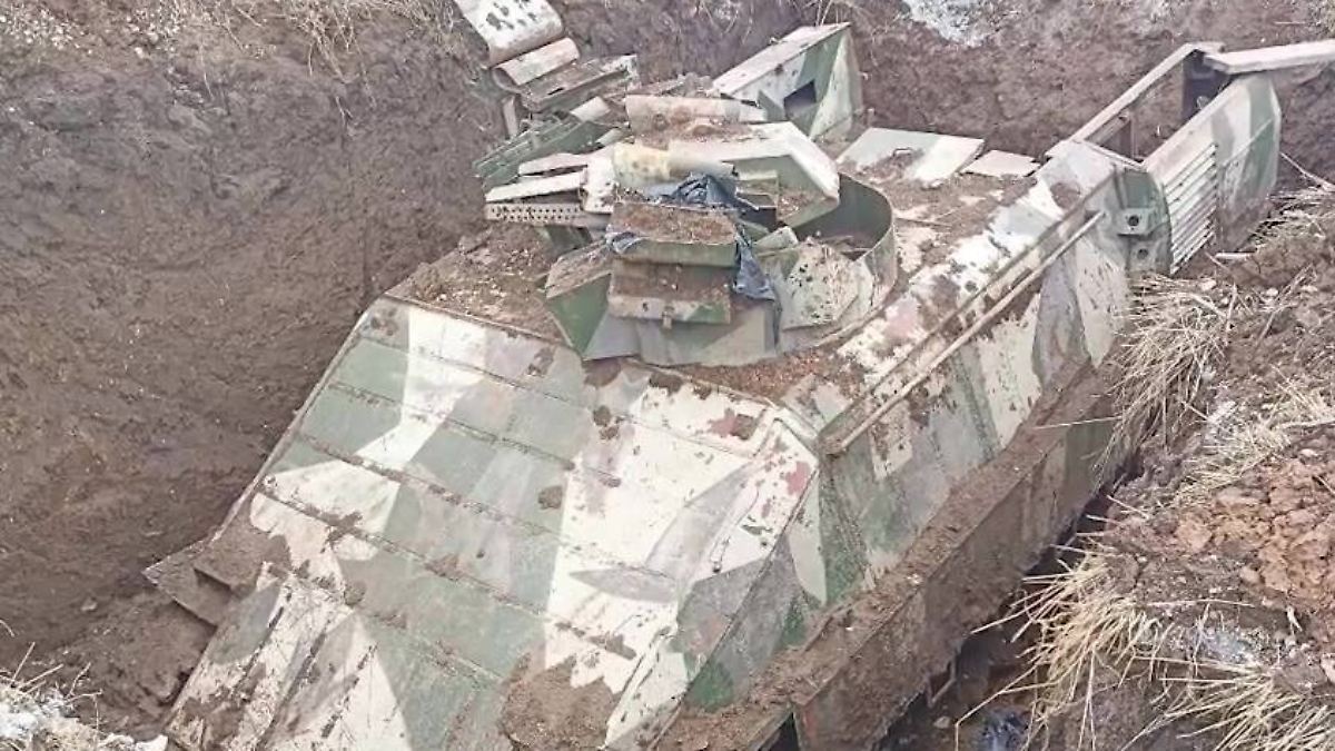 Prototyp bei Mariupol entdeckt: Russen graben ukrainischen "Monster ...