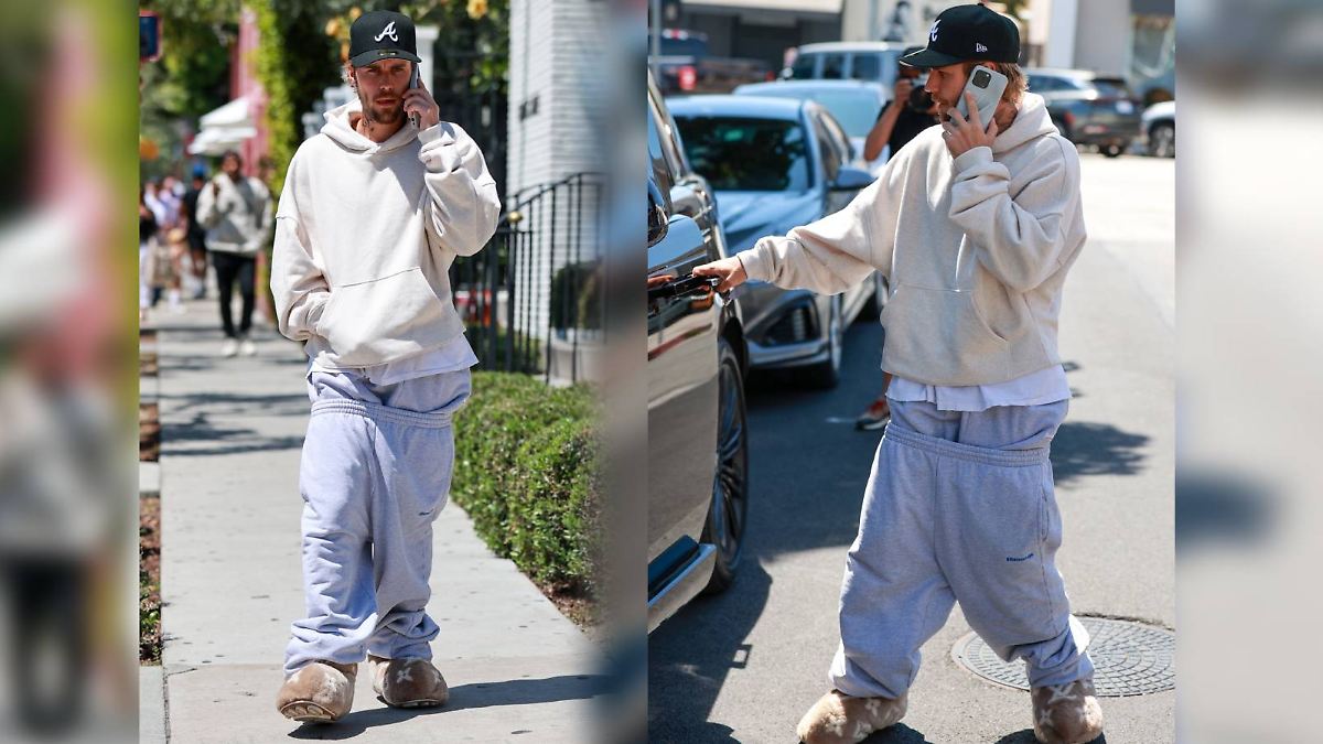 Teurer Gammel-Look: Bei Justin Bieber rutscht die Jogginghose - n-tv.de
