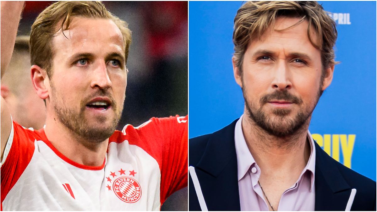 "I'm just Kane": Ryan Goslings Selfie mit Harry Kane geht viral - n-tv.de