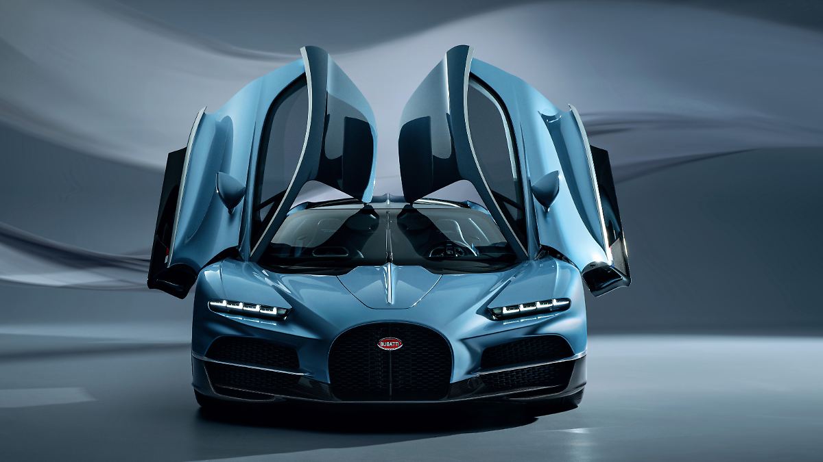 In der Spitze rasante 445 km/h: Hyper-Sportwagen Bugatti Tourbillon kommt auf 1800 PS - n-tv.de