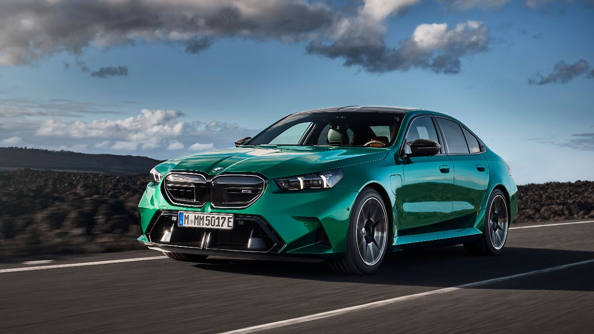 Kraftpaket mit Stecker: Neuer BMW M5 wird stärker, breiter, protziger ...
