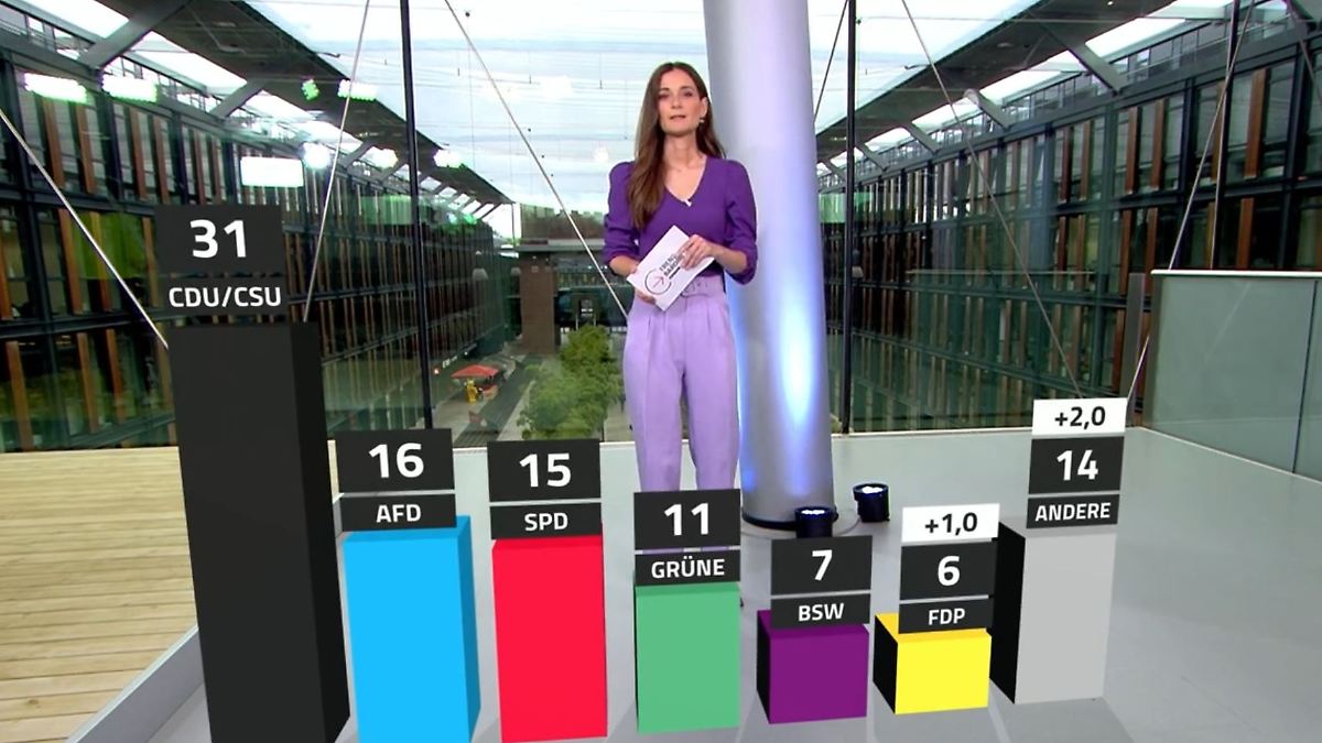 RTL/ntv-Trendbarometer: FDP legt zu, bleibt aber hinter BSW - n-tv.de