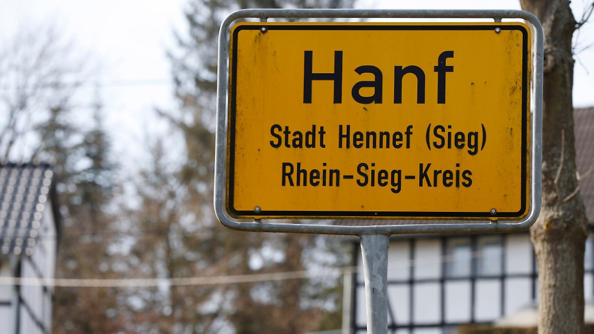 Der Tag: Schild des Ortsteils "Hanf" gestohlen - der Ersatz ist ...