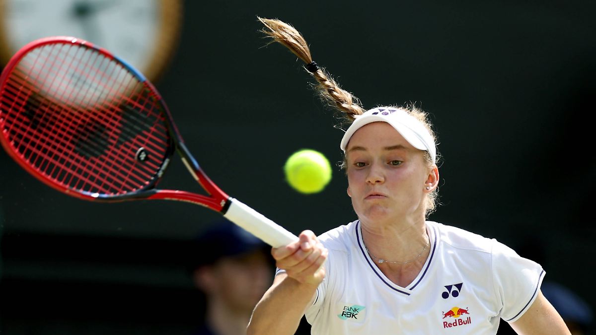 Der Sport-Tag: Rybakina eilt ins Wimbledon-Halbfinale - auch Krejcikova ...