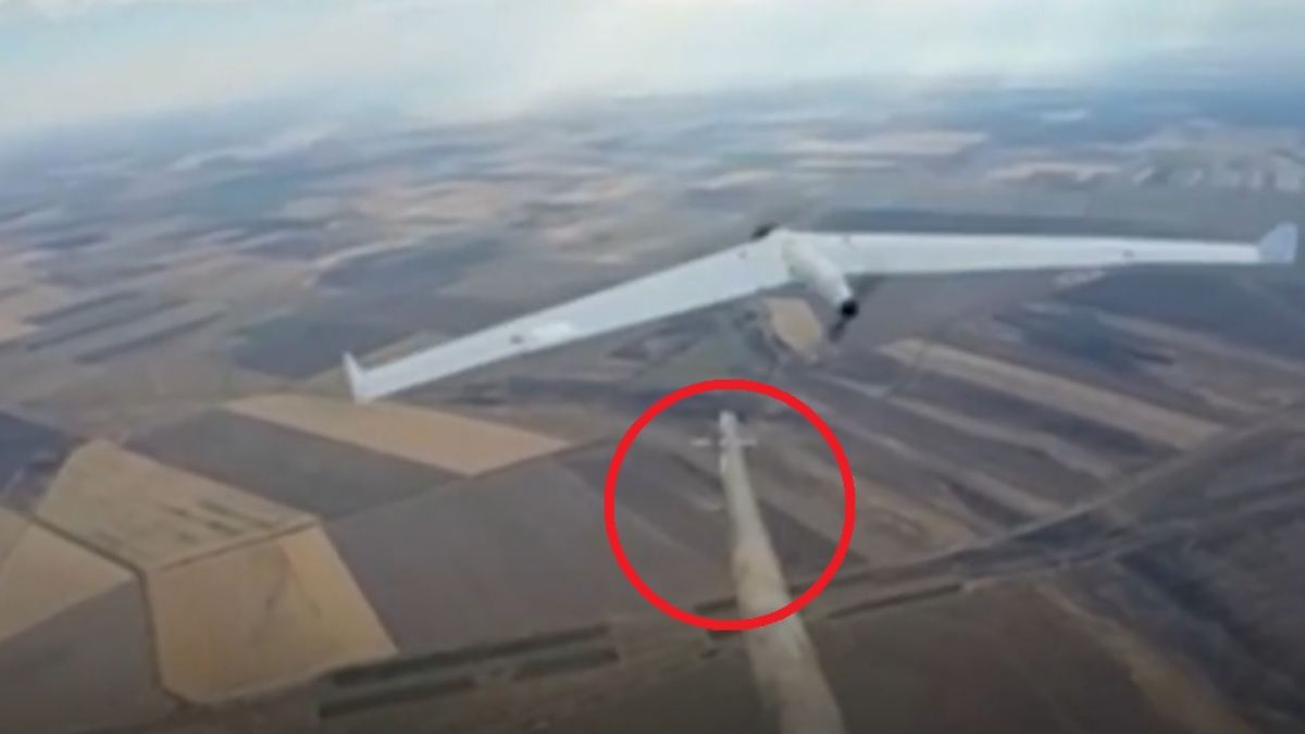 Ramm-Duell mit russischer Zala: Drohne filmt "Speerkampf" hoch in der ...