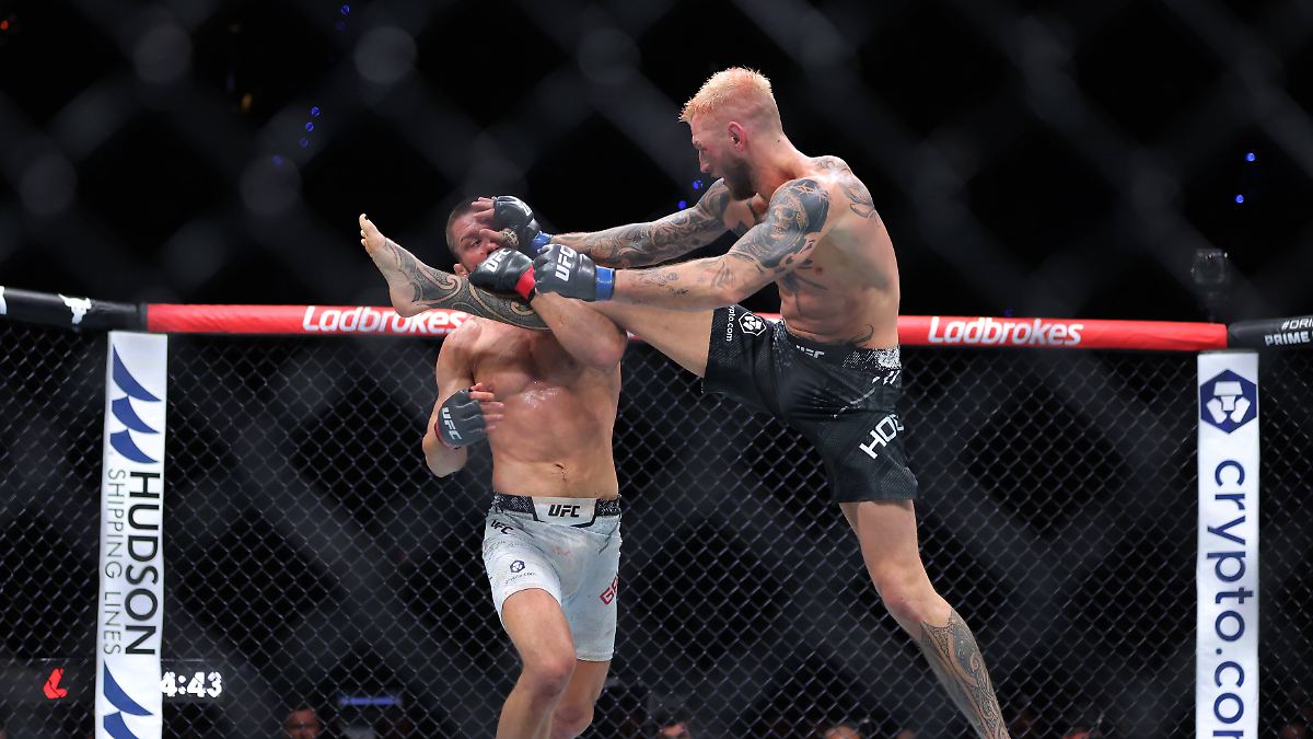 UFC 305 in Bildern: Der neue alte König - und strittige ...